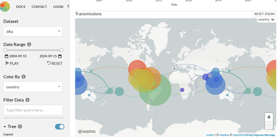 Mapping genomic data – GeoSpatialSense